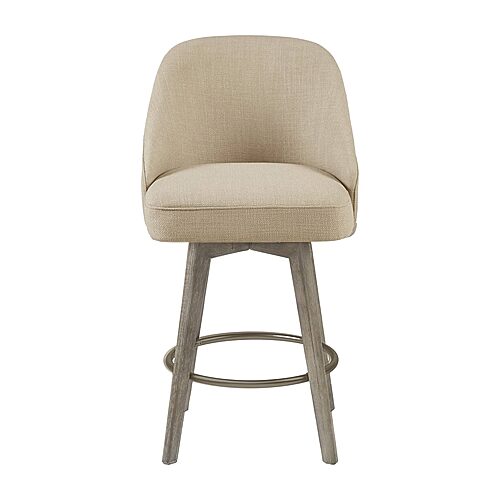 Click here for Madison Park Walsh Counter Height Upholstered Swiv... prices