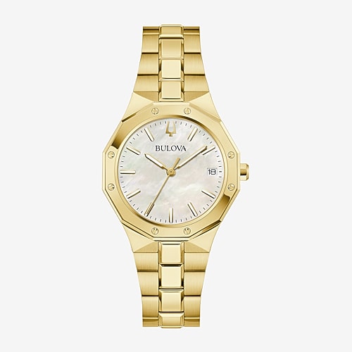 Click here for Bulova Prestige Womens Gold Tone Stainless Steel B... prices