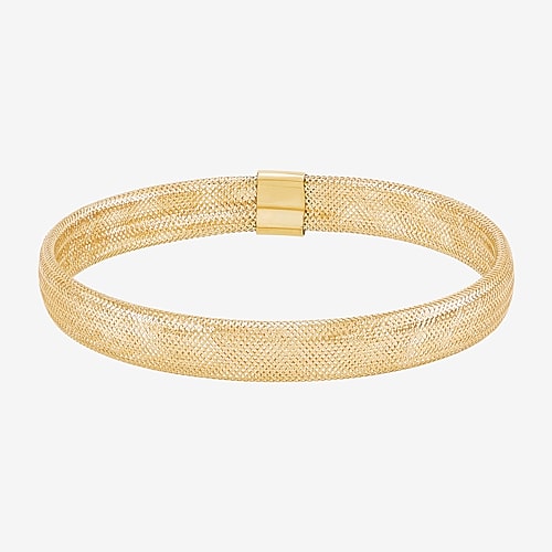 Click here for Made in Italy Womens 10K Gold Round Bangle Bracele... prices