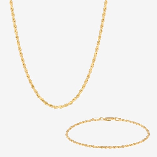 Click here for Made in Italy Womens 14K Gold Over Silver 2 Pair J... prices
