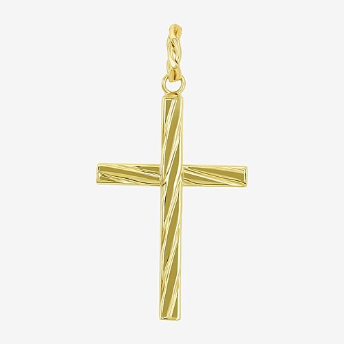 Click here for Cross Mens 10K Gold Cross Pendant  One Size  Yello... prices