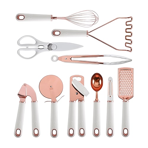 Click here for Cook with Color Stainless Steel 10-pc. Kitchen Ute... prices