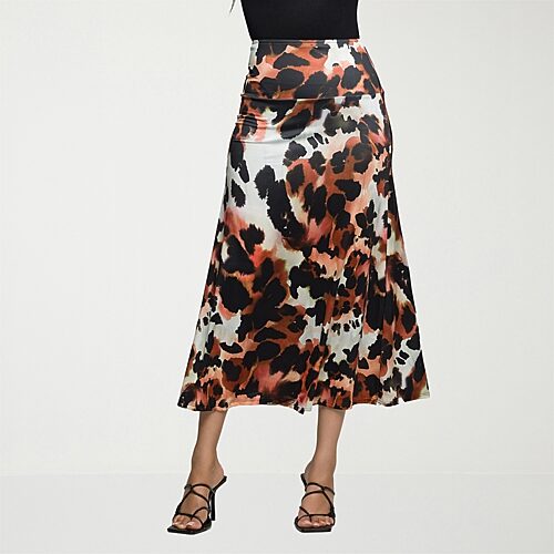 Click here for 24seven Comfort Apparel Womens Animal Print Elasti... prices