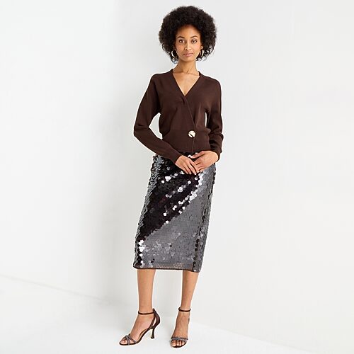 Click here for Worthington Womens Midi Pencil Skirt  8  Brown prices