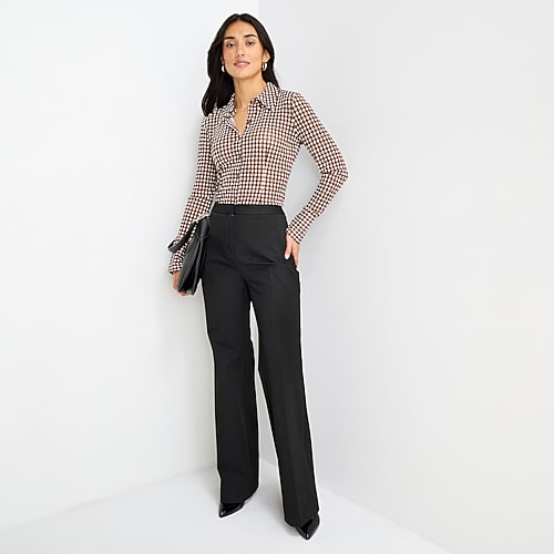 Click here for Worthington Womens Fit and Flare Pant  18  Black prices