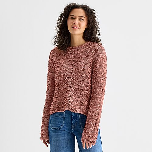 Click here for A.N.A Womens Crew Neck Long Sleeve Pullover Sweate... prices