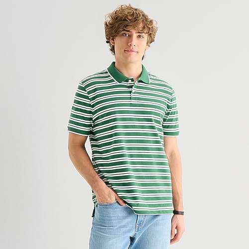 Click here for Arizona Mens Regular Fit Short Sleeve Polo Shirt... prices