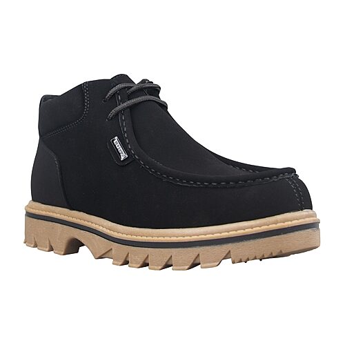Click here for Lugz Mens Fringe Flat Heel Lace Up Boots  9 1/2 Me... prices