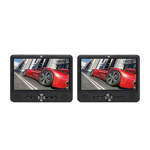 Click here for Portable DVD Player with Two 9 Displays  One Size... prices