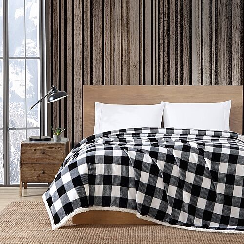 Click here for Eddie Bauer Cabin Plaid Ultra Soft Plush Blankets prices