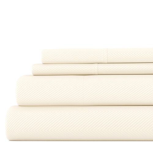 Ienjoy Home Expressed In Embossed Checkered Sheet Sets