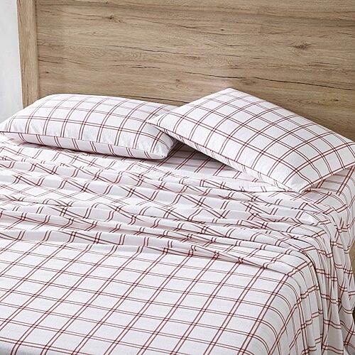 Click here for Eddie Bauer Westridge Plaid Cotton Flannel Sheet S... prices