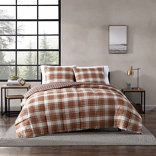 Click here for Eddie Bauer Edgewood Midweight Comforter Set  One... prices