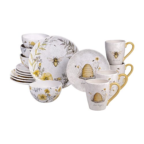 Click here for Certified International Bee Sweet 16-pc. Earthenwa... prices