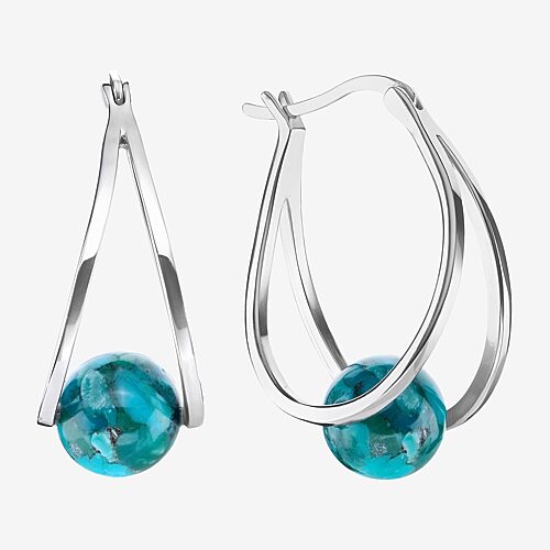 Click here for Womens Enhanced Blue Turquoise Sterling Silver 26.... prices