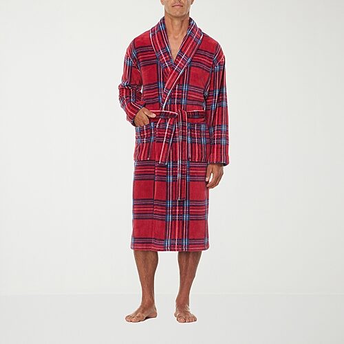 Click here for Residence Mens Big and Tall Fleece Long Sleeve Lon... prices