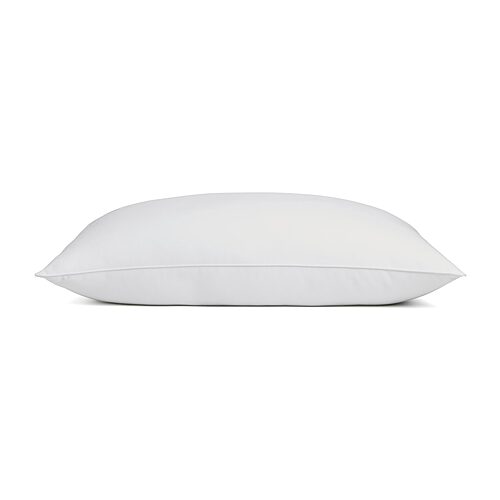 Fieldcrest 100 Cotton Down Alternative Medium Density Bed Pillow  One Size  White