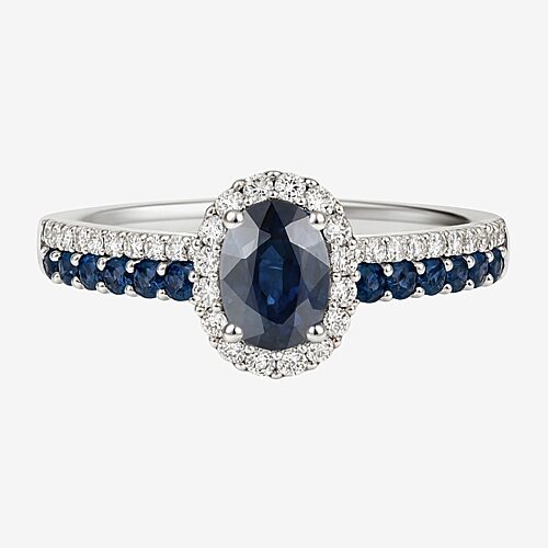 Click here for (J-K/I2-I3) Womens 1/5 CT. Genuine Blue Sapphire 1... prices