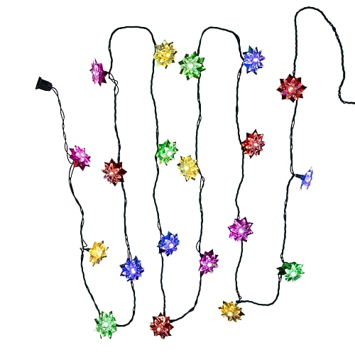 Click here for Kurt Adler 15.7 20-Light Multicolor Led Clear Lotu... prices