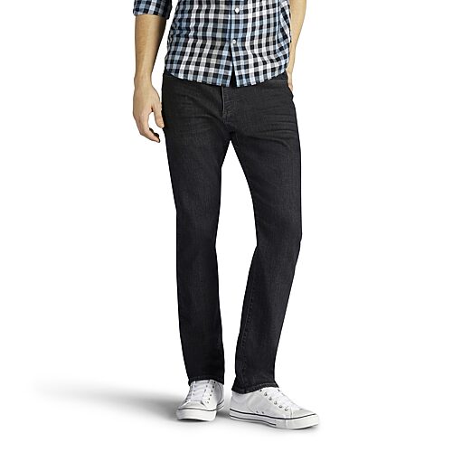 Lee Mens Extreme Motion Slim Fit Straight Leg Jeans  32 32  Blue