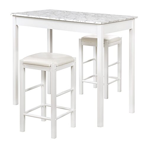 Click here for Linon Trenton Dining Set 3-pc. Pub Set  One Size... prices