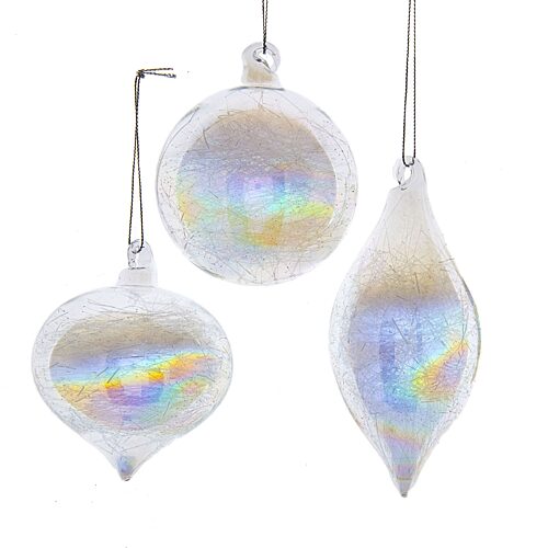 Click here for Kurt S. Adler Iridescent Ball Onion & Teardrop 3pc... prices