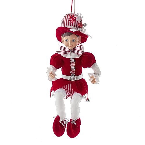 Click here for Kurt Adler 15-Inch Kringle Klaus Peppermint Elf Or... prices