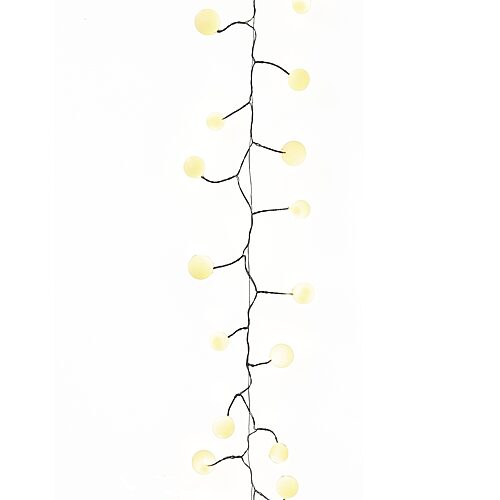 Click here for Kurt S. Adler 8ft. Warm White LED Bead Cluster Gar... prices