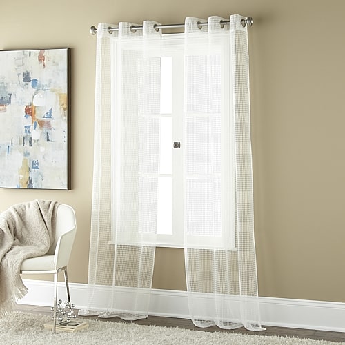 Click here for Stratford Park Paulina Grommet Top Sheer Set of 2... prices