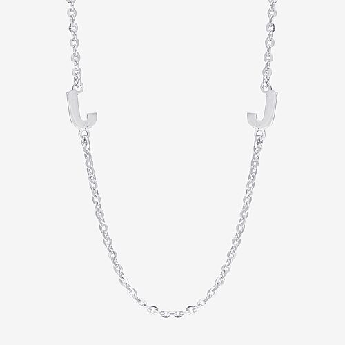 Click here for Womens Sterling Silver 16 Inch Name Necklace  One... prices