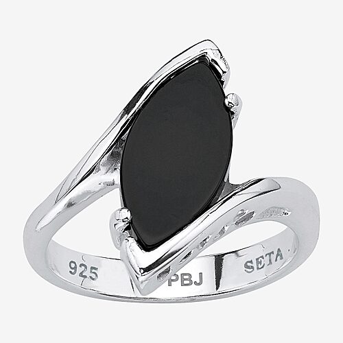 Click here for Womens Genuine Black Onyx Sterling Silver Marquise... prices