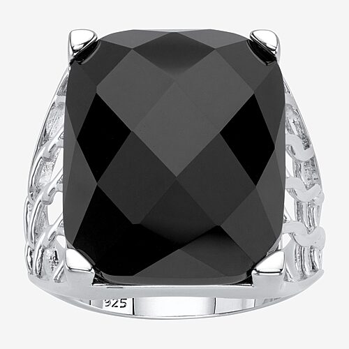 Click here for Womens Genuine Black Onyx Sterling Silver Rectangu... prices