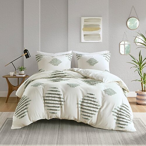 Click here for INK+IVY Tahli Cotton Blend 3-pc. Duvet Cover Set... prices