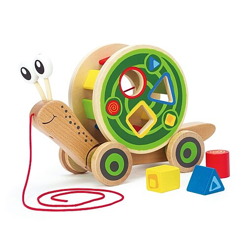 Click here for Hape Walk-A-Long: Snail Discovery Toy  One Size prices
