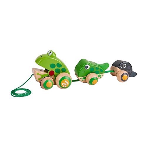 Click here for Hape Pull-Along Frog Family Discovery Toy  One Siz... prices