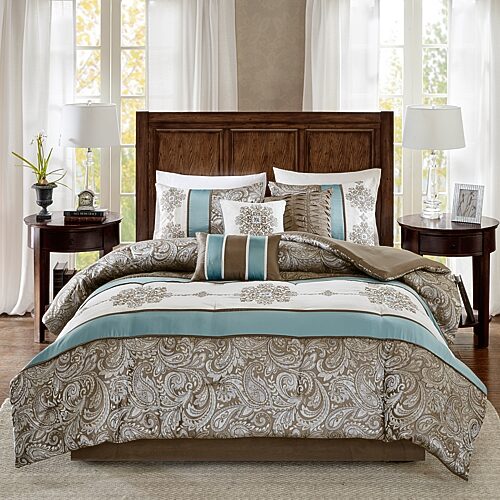 Click here for Madison Park Caroline 7-Pc. Comforter Set  Queen -... prices