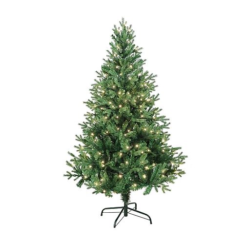 Click here for Kurt Adler 5 Foot Pre-Lit Pine Christmas Tree  One... prices
