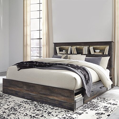 Click here for Signature Design by Ashley Drystan Bookcase Bed wi... prices