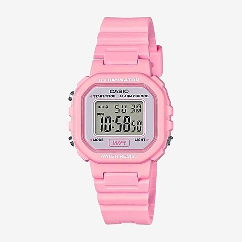 CASIO LA20WH-4A1 Ladies Color Digital Watch Pnk