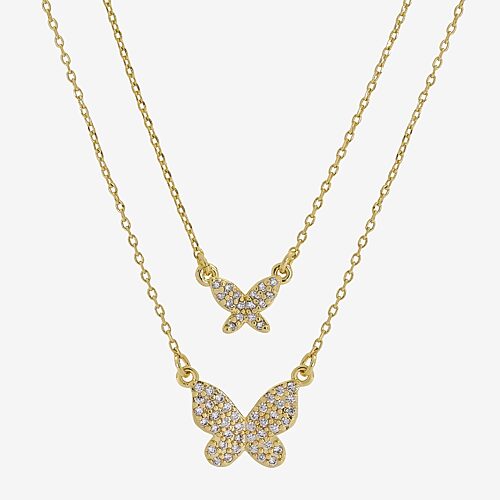 Click here for Sparkle Allure Womens Cubic Zirconia 14K Gold Over... prices