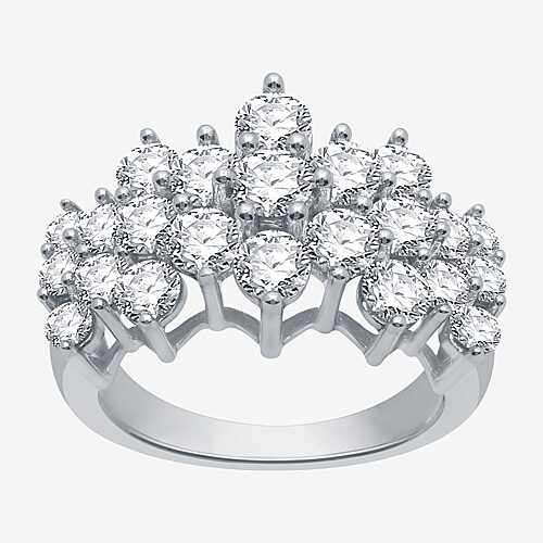 Click here for Womens 3 CT. T.W. Natural White Diamond 10K Gold B... prices