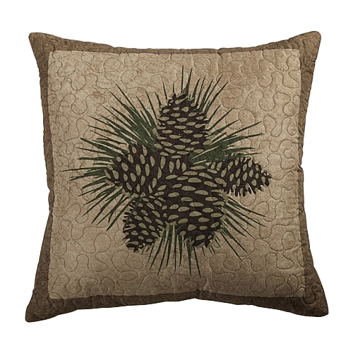Click here for Donna Sharp Antique Pine Square Throw Pillow  One... prices