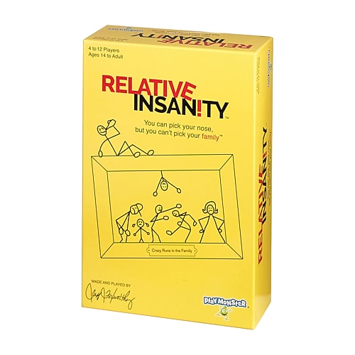 Click here for Play Monster Relative Insanity Card Game  One Size... prices