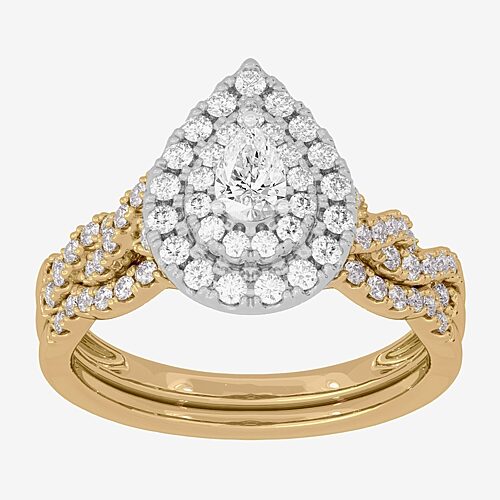 Click here for (H-I / Si1-Si2) Womens 3/4 CT. T.W. Lab Grown Whit... prices
