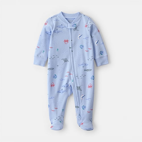 Click here for Baby Boy (NB-9M) Carters(R) Ocean Theme 2 Way Zip... prices