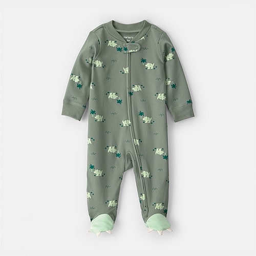Click here for Baby Boy (NB-9M) Carters(R) Dino Footie Pajamas prices