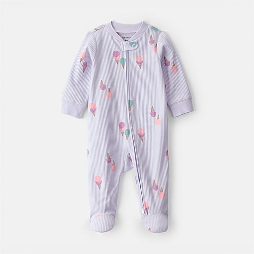 Click here for Baby Girl (NB-9M) Carters(R) Ice Cream Ribbed Foot... prices
