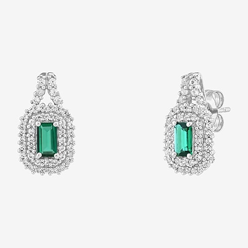 Click here for Limited Quantities! Lab Created Green Emerald Ster... prices