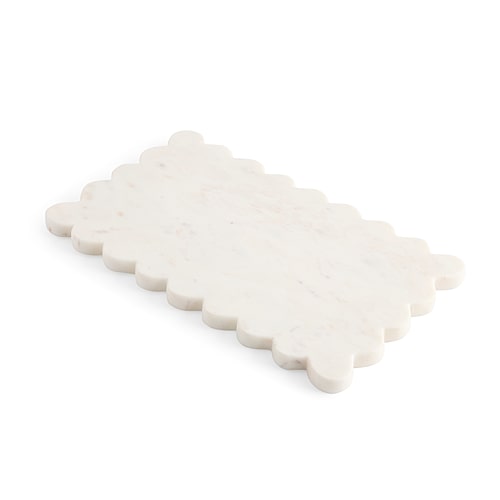 Click here for Layerings Scalloped Marble Serve Board  One Size... prices