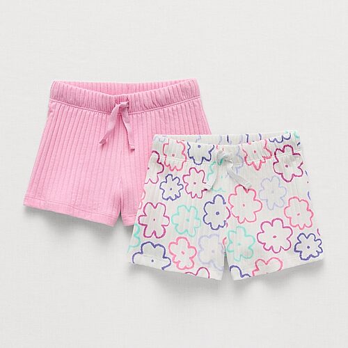 Click here for Okie Dokie Toddler & Little Girls 2 Pack Pull-On S... prices